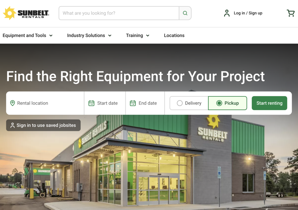 Sunbelt Rentals Expands with 26 Acquisitions in 2024